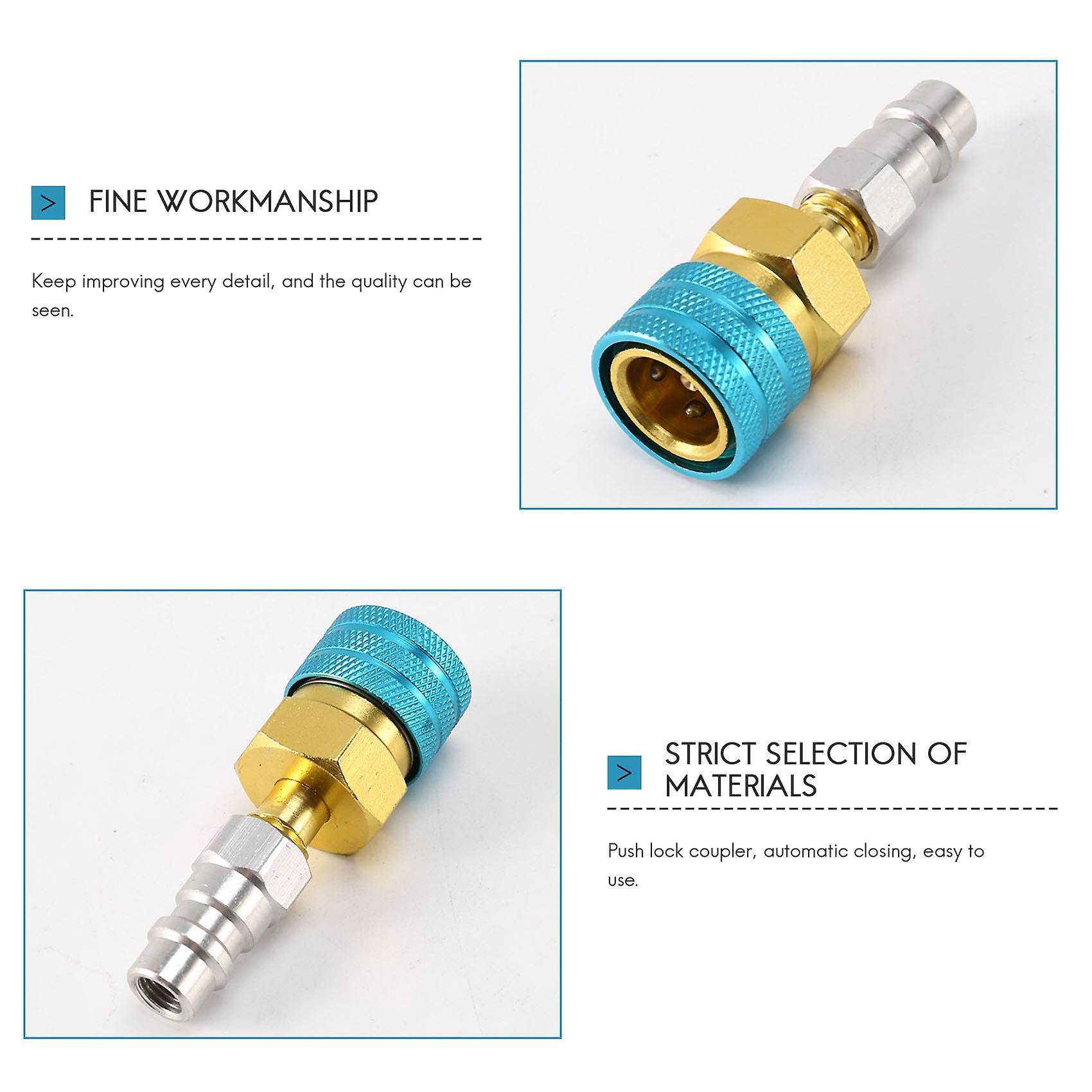R1234Yf To R134A Low Side Quick Coupler, R12 To R134A Hose Adapter ...