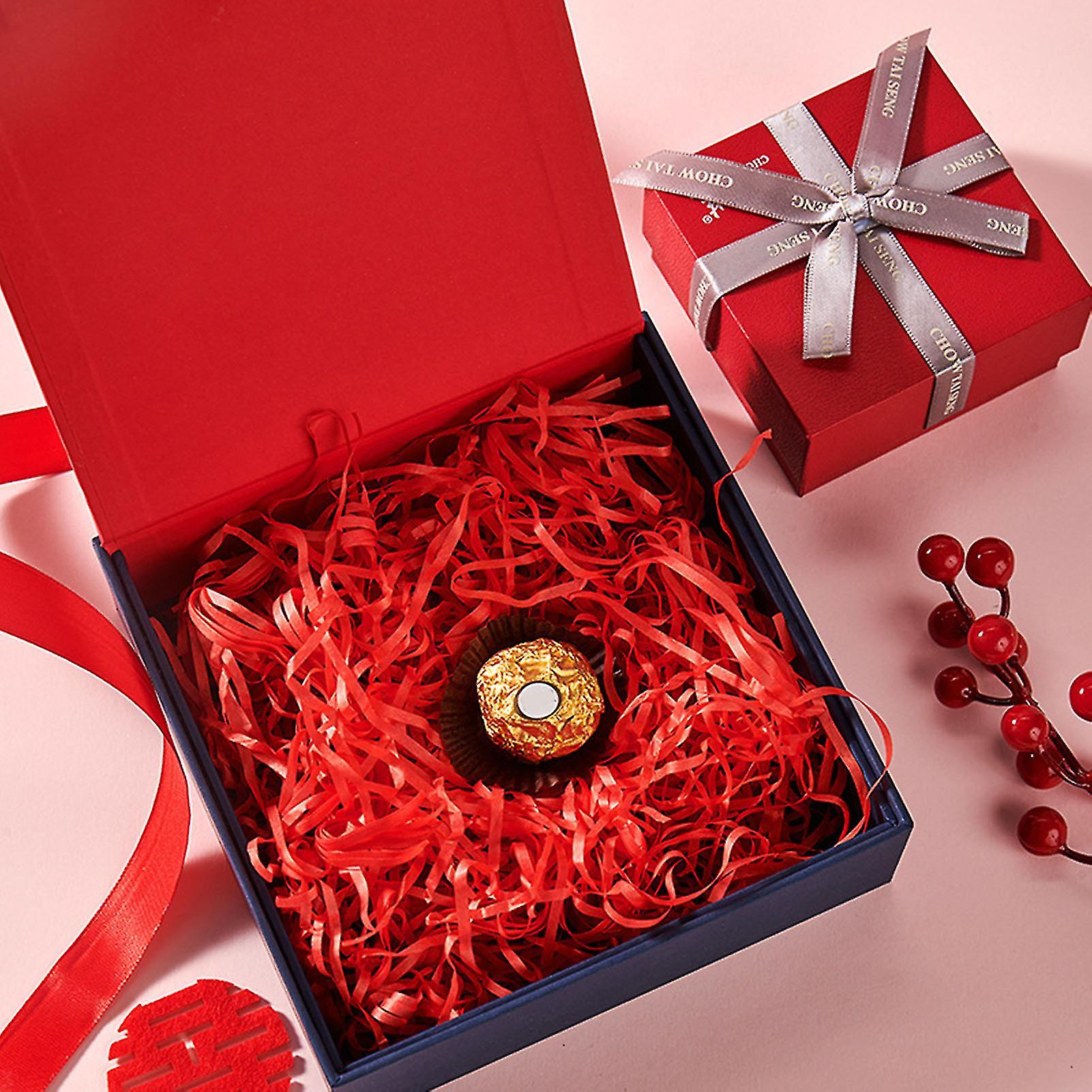 50g Raffia Paper Shred Multi-colored Diy Colorfast Gift Wrapping ...