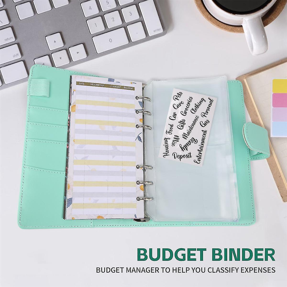 Budget Binder Set-28 Pieces Of Budget Binder, Binder, Cash Envelope For ...