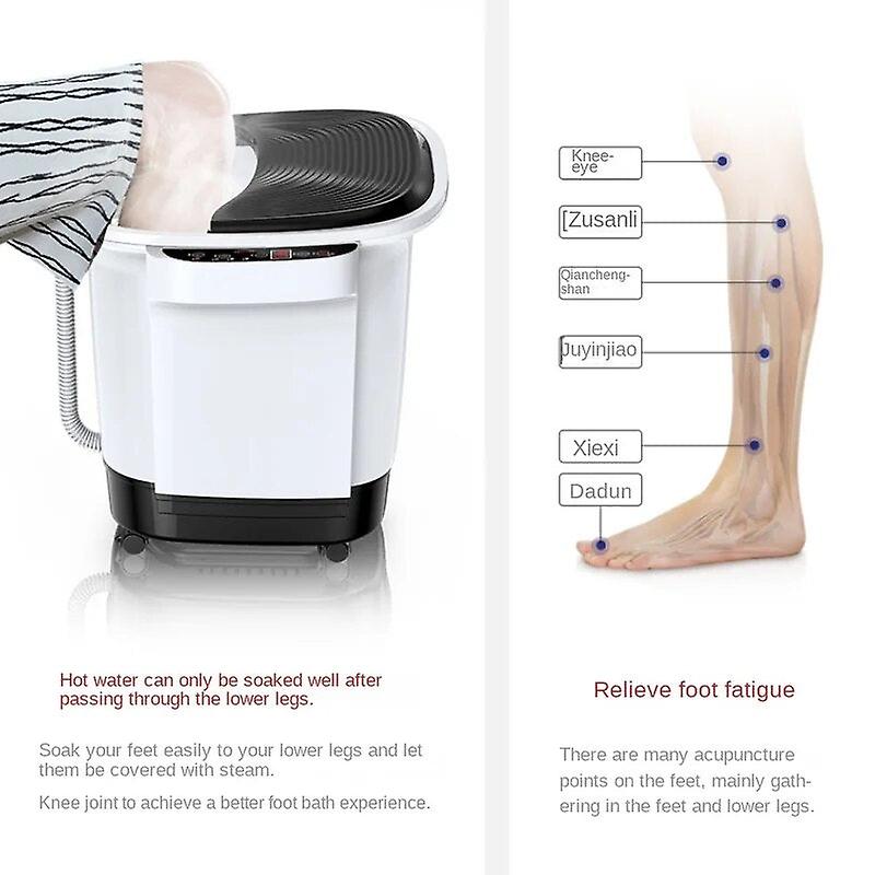 Foot Soaking Over The Calf Automatic Foot Bath Bucket Foot Washing ...