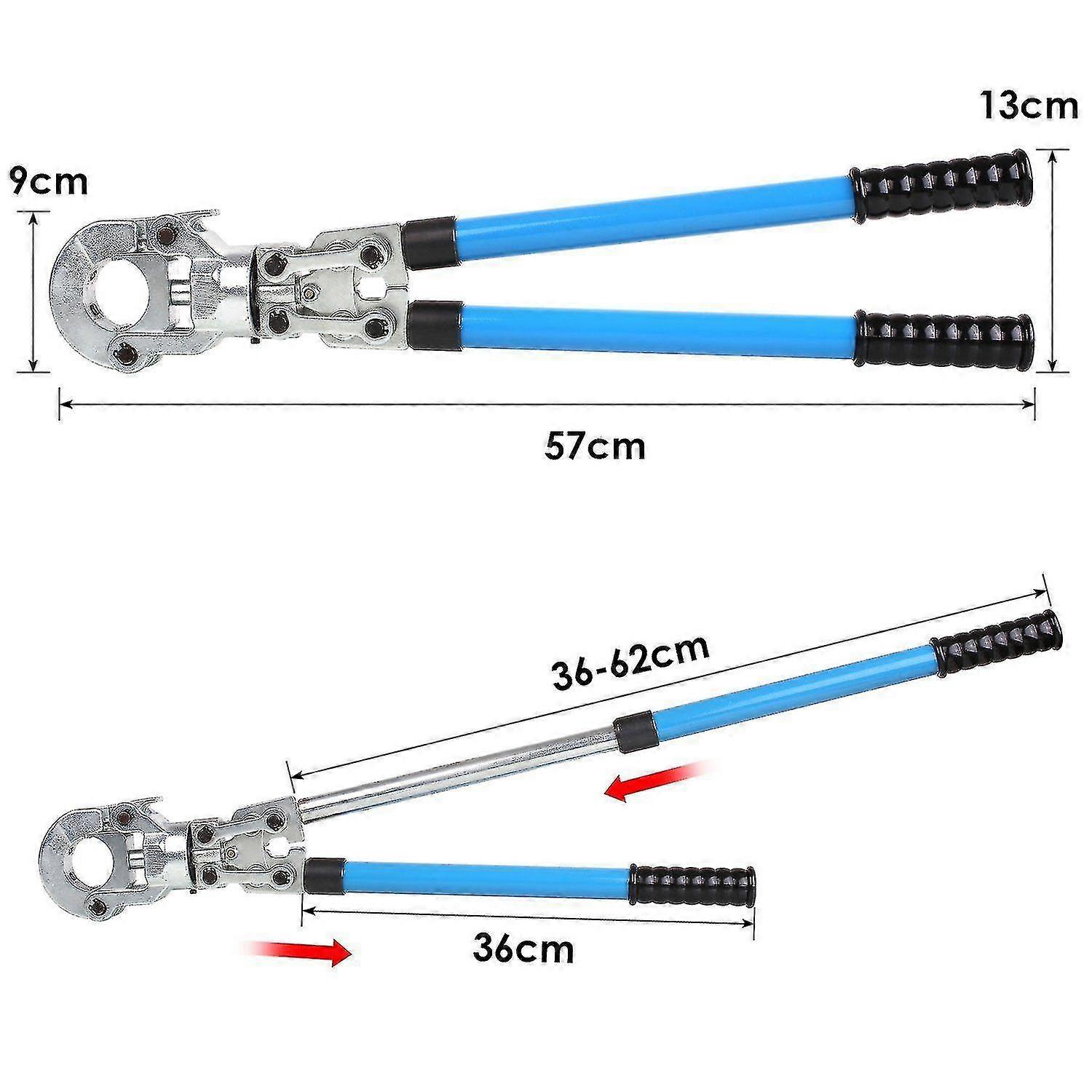 Copper Pipe Crimper Pressing Crimping Tool V12-28mm Th16-32mm Jaws 360 Head | Fruugo UK