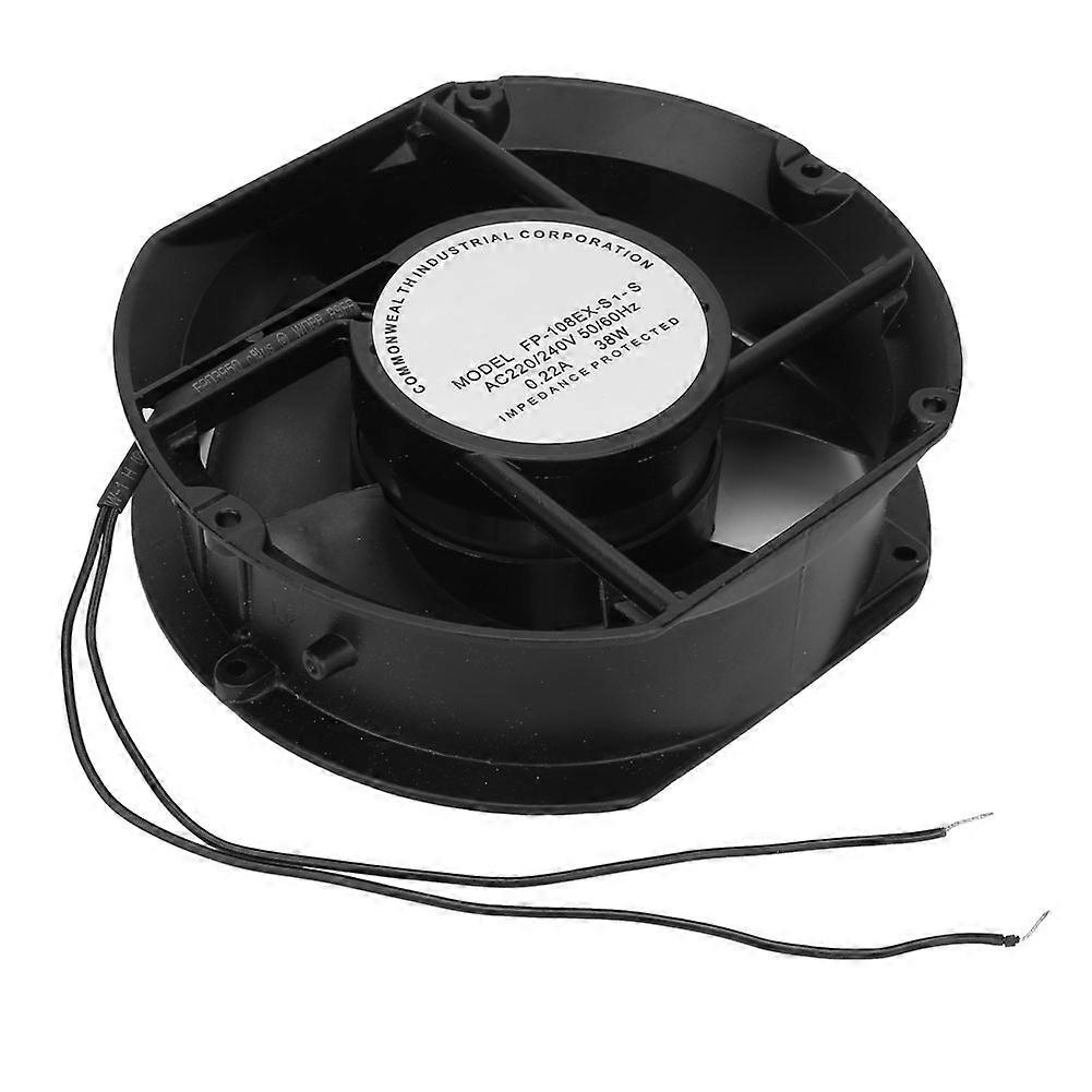 FP-108EX S1-S AC Axial Fan AC220V 38W Oval Ball Bearing Ventilation ...