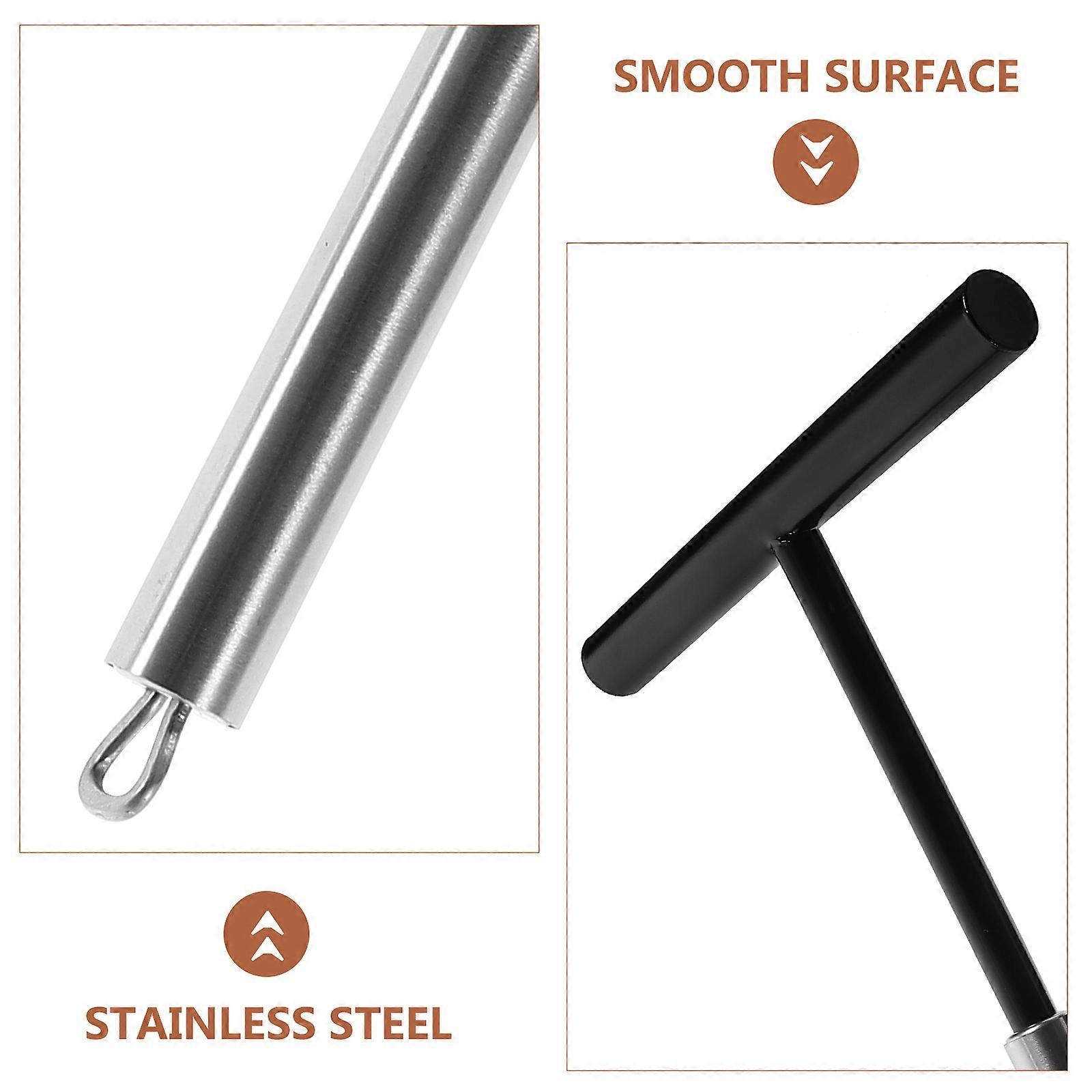 Stainless Steel Nylon Crepe Spreader Pancake Scraper Pancake T shape ...