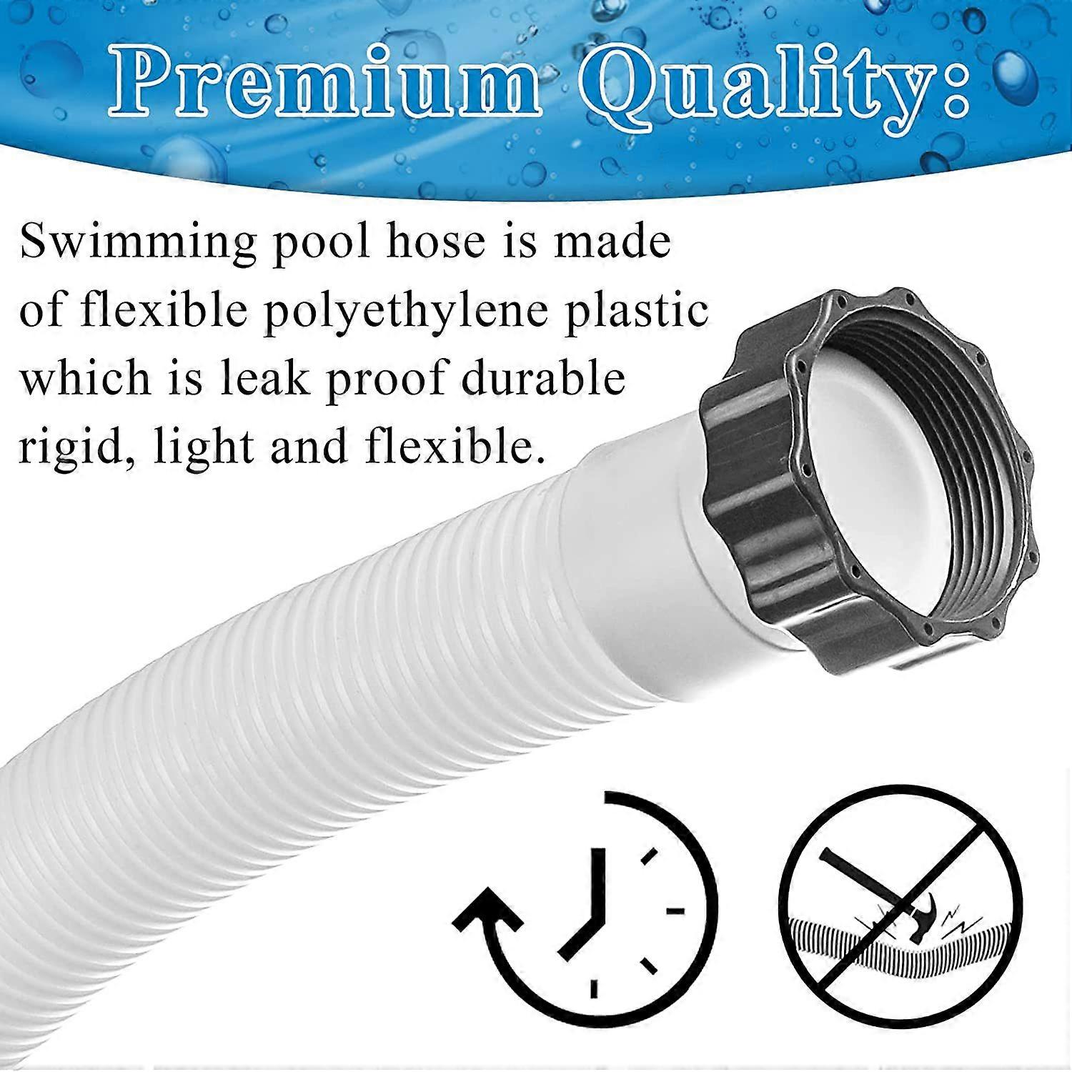 INTEX filter pump hose - 38 mm 150 cm/59inch - Swimming pool hose ,for ...