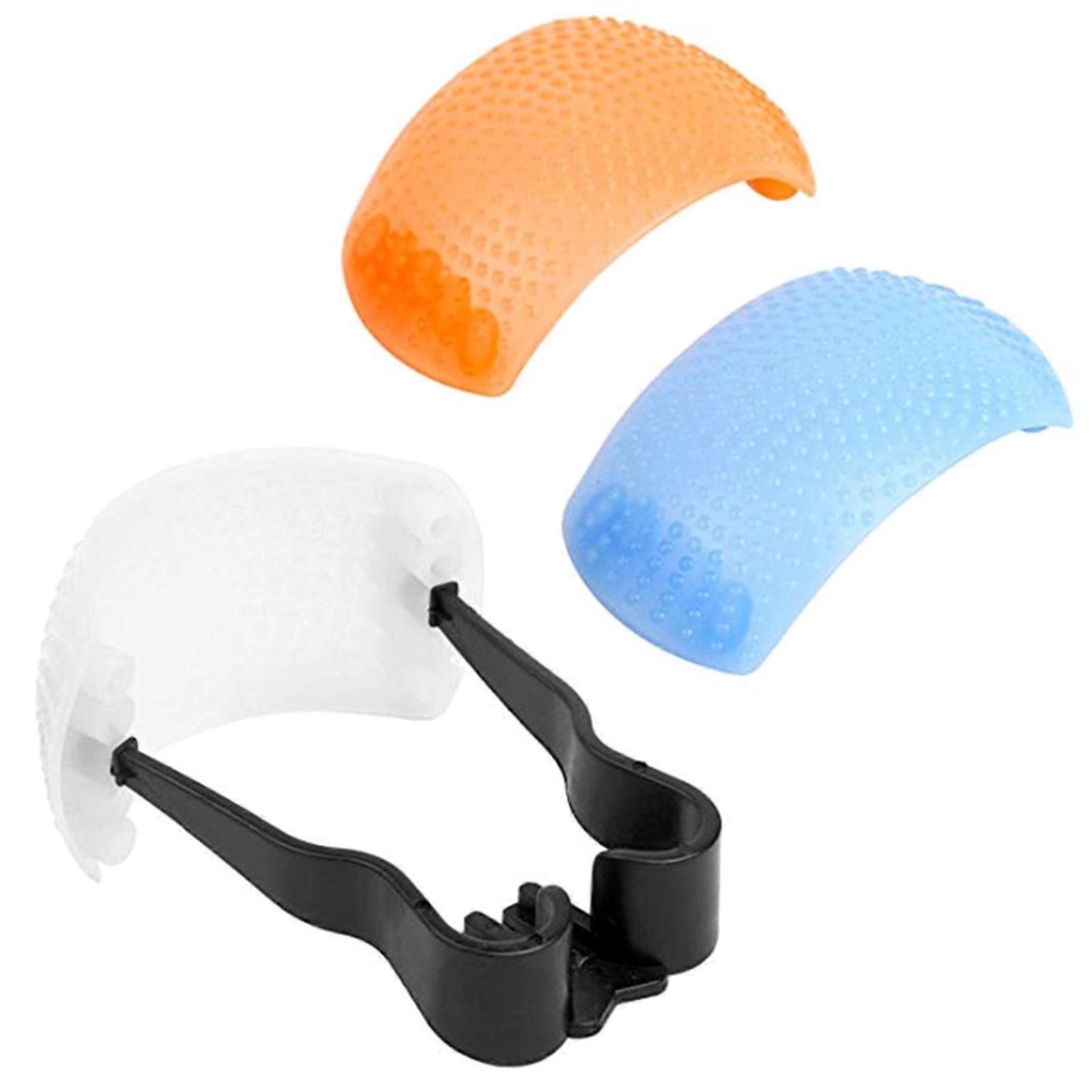 3-Color Pop-Up Flash Diffuser Cover Photo Shooting Diffuser Softbox ...