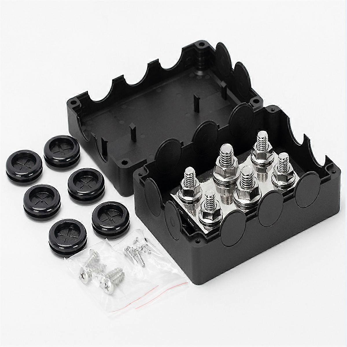 500A Marine Busbar 48V Automotive Distribution Block High Current 6 ...