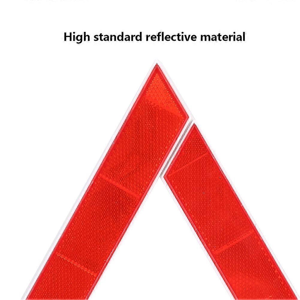Foldable Car Reflective Triangle Sign Emergency Breakdown Warning Board ...