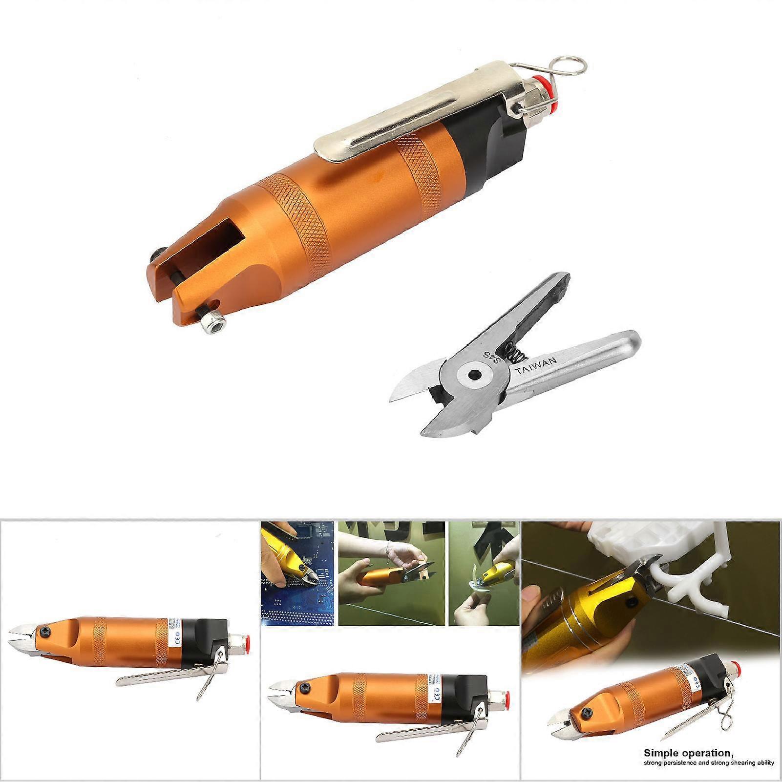 HS10 Industrial Pneumatic Air Scissors Shear for 1.0-1.6mm Metal Wire ...