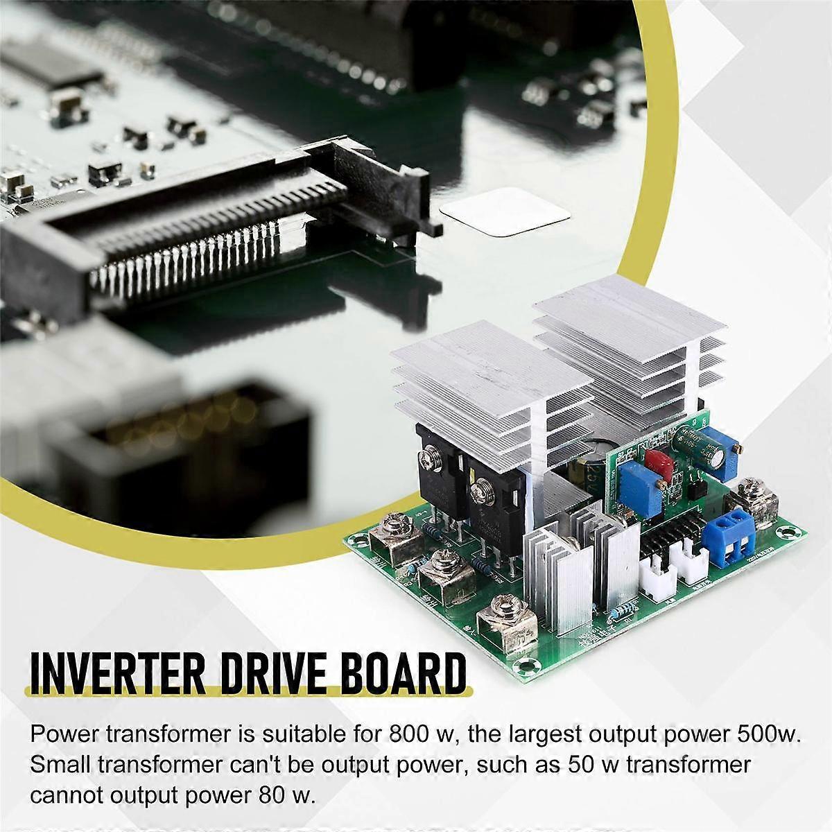 50HZ Inverter 12V to 220V Sine Wave Inverter Driver Board 500W with ...