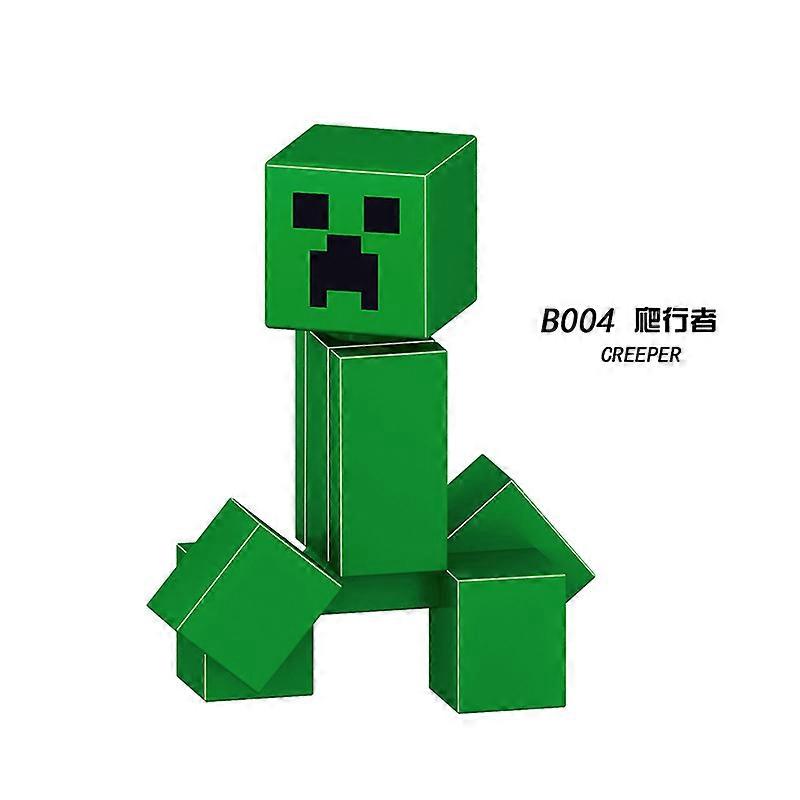Game Minecraft mini Figure Model Toys MC Figure Cartoon Garage Kit ...