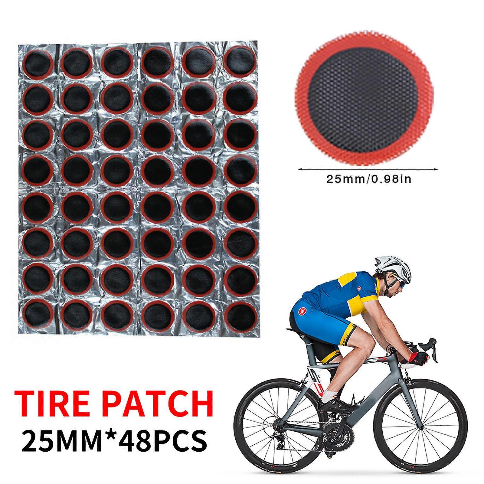 Bicycle Puncture Patches Bike Tire Tube Repair Cycle Patch kit Cycling ...