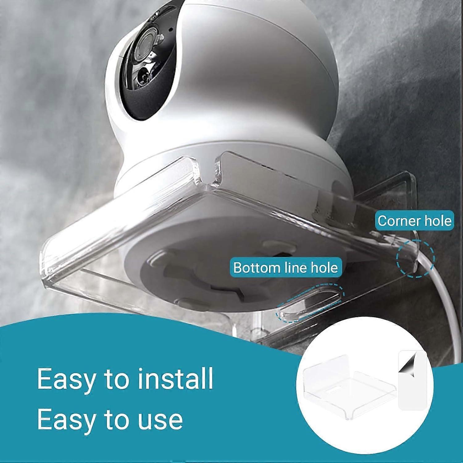 Wall Mount Floating Shelves, 2 Pcs Acrylic Small Floating Shelf for ...