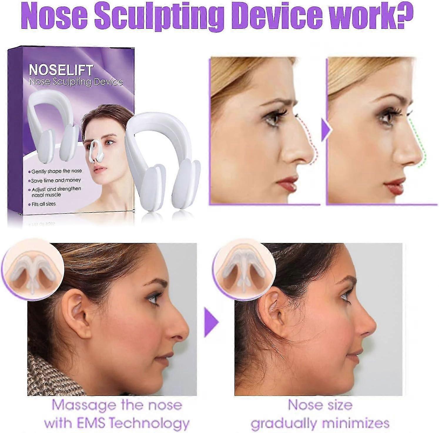 Nose Sculpting Device, Nose Shaper Clip, Nose Up Lifting Clip, Nose ...