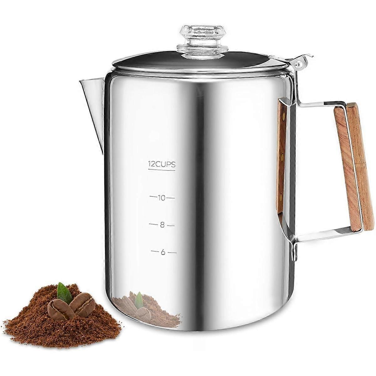 Coffee Pot Stovetop Coffee Maker Percolator Campfire Coffee Pot ...