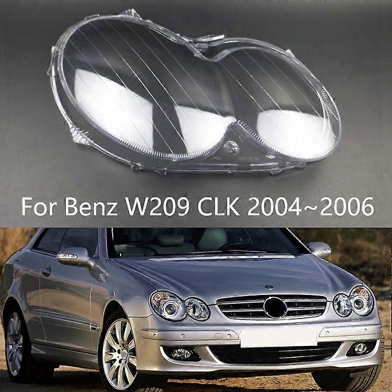 Front Headlight Cover For Mercedes-Benz W209 CLK 2004~2006 Head Light ...