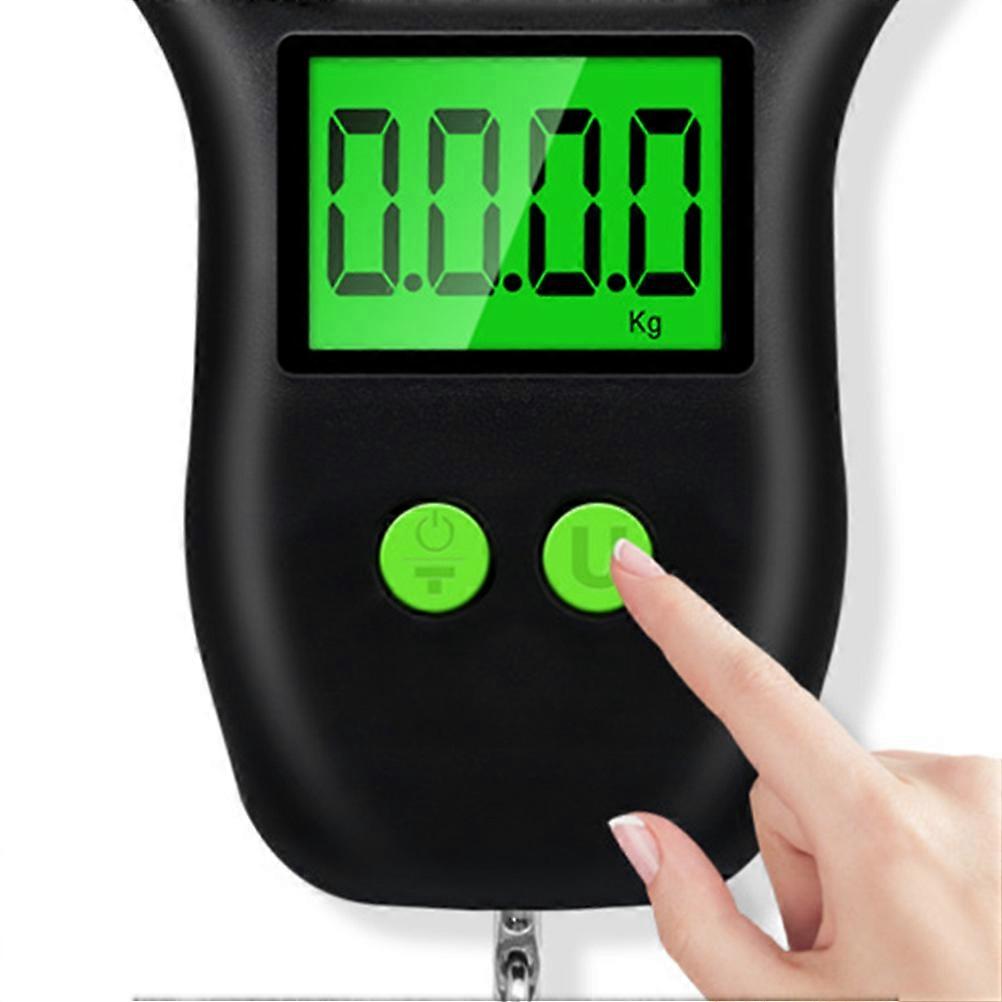Hanging Scale LCD Screen Scale Travel Scale with Hook Portable Luggage ...