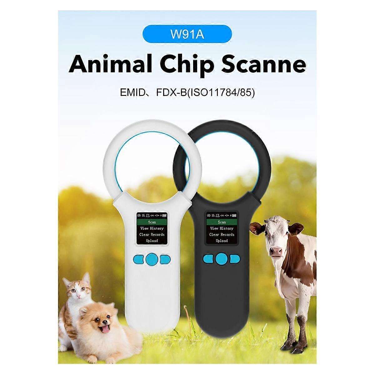 Animal RFID Reader 134.2Khz/125Khz Pet -B EMID Adjustable Sound ...