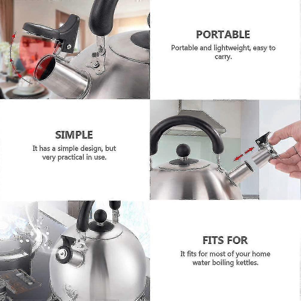 Kettle Whistle Compatible With Parts Boiling Kettle Nozzle, Stainless ...