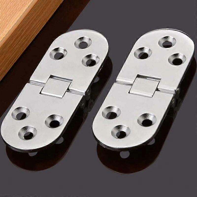 4Pcs Folding Table Hinges, Flat Foldable Cabinet Door Hinges, Zinc ...