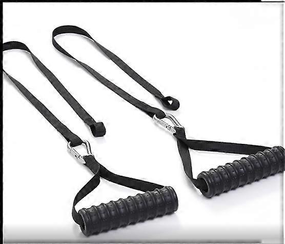 Biceps Triceps Training Rope Lat Pull Down Bar Back Muscle Exercise ...