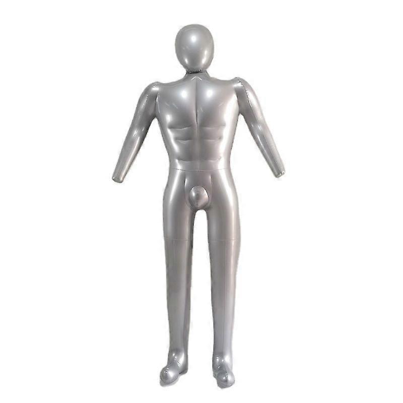 Plastic inflatable PVC model men's and women's full-body dummy clothing ...