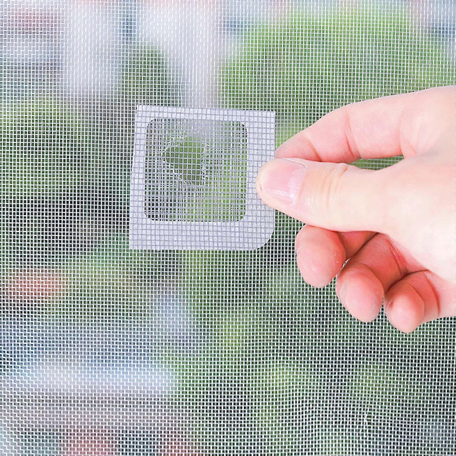 Curtain Patch Portable Mesh Screen Patch Repair Kits for Verandas Holes ...