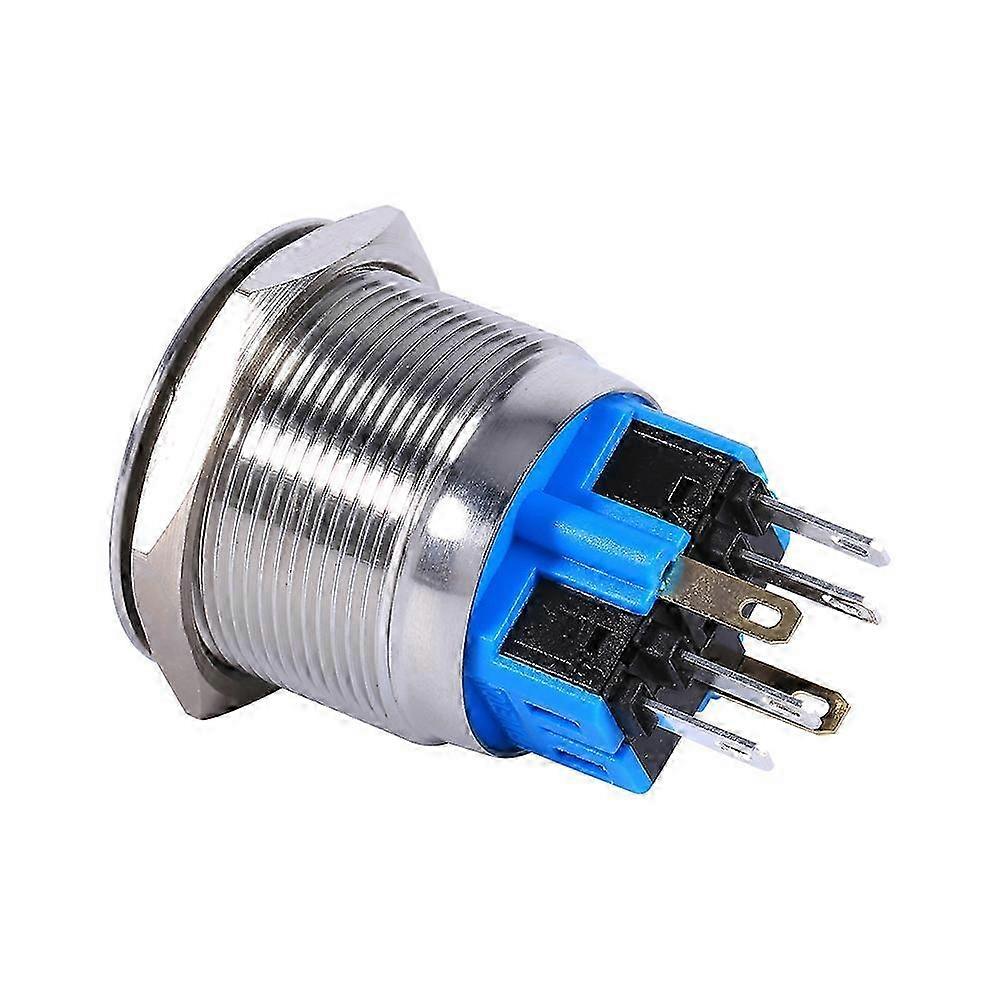 Waterproof Stainless Steel Latching Push Button Switch with 25mm ...