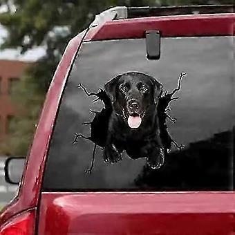 1PCS Dog Car Stickers, 3D Labrador Car Decals Personalized Stickers ...