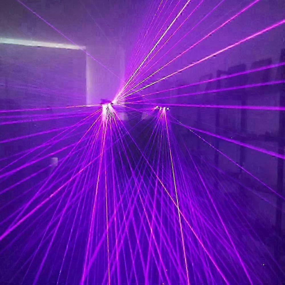 Rgb Laser Gloves Multi-line 4 Heads Disco Laser Dj Beam Stage Light For ...