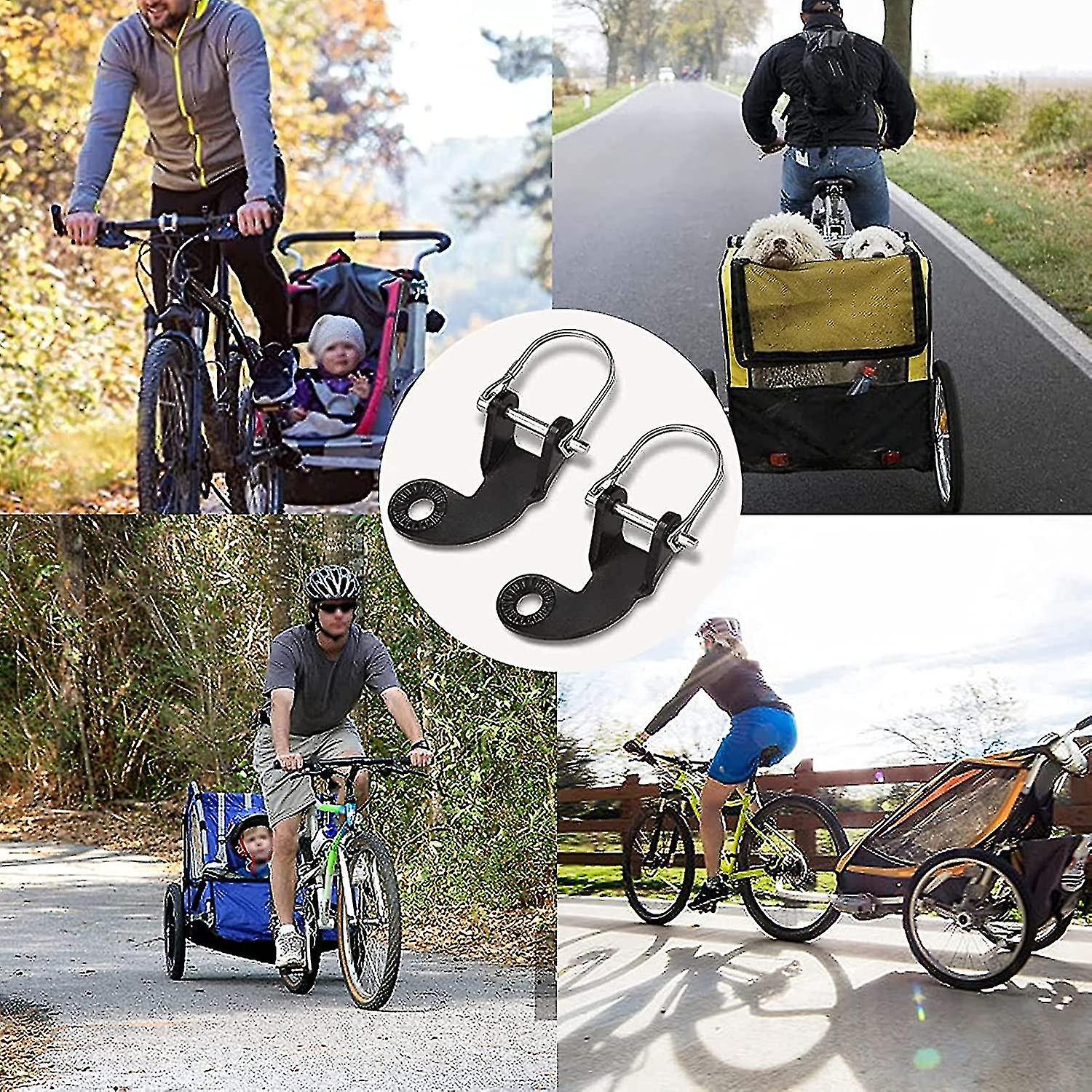 2 Pieces Bike Trailer Accessories, Bike Trailer Adapter, Bike Trailer ...