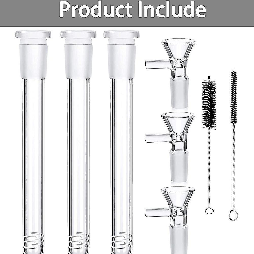 6 Pack Glass Tubes For And Lab Experiments Glass Stem 3inch, 14mm ...