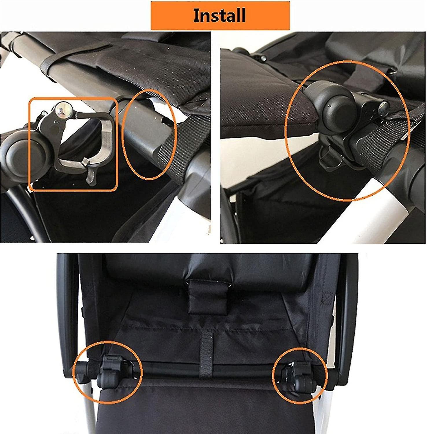 Universal Stroller Footrest - Stroller Leg Rest Extension | Adjustable ...