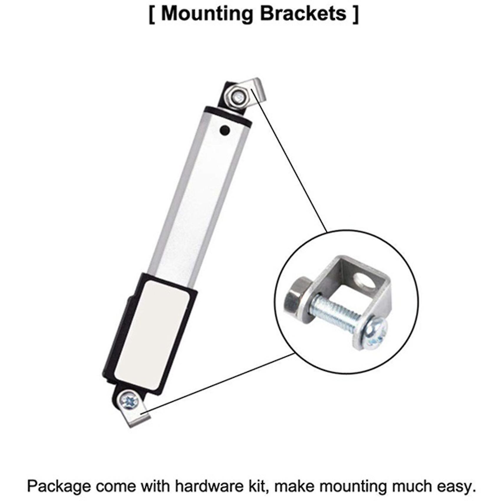 100mm Stroke Waterproof Mini Linear Actuator, Dc 12v Electric Motor ...