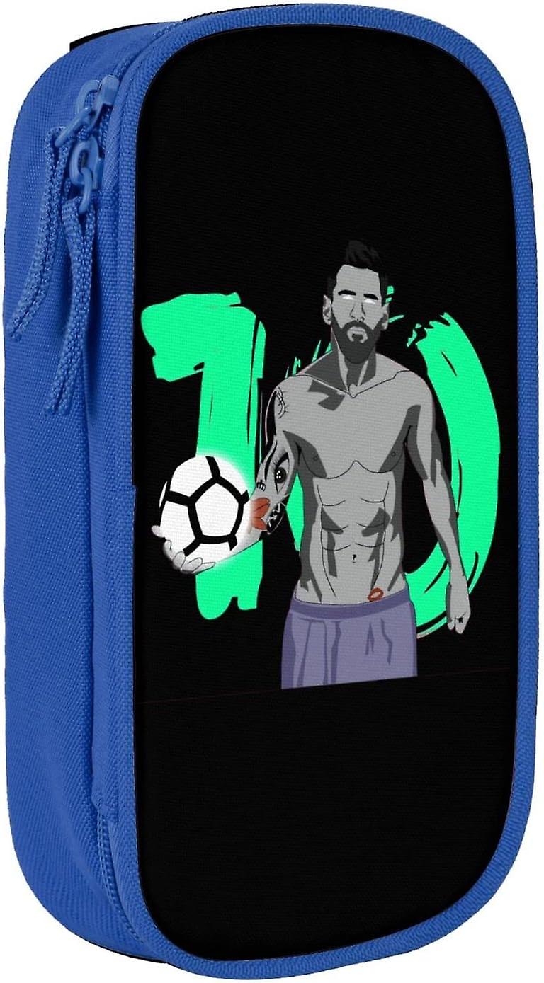 #10 Messi 2022 Big Capacity Pencil Pen Case for Office College School ...