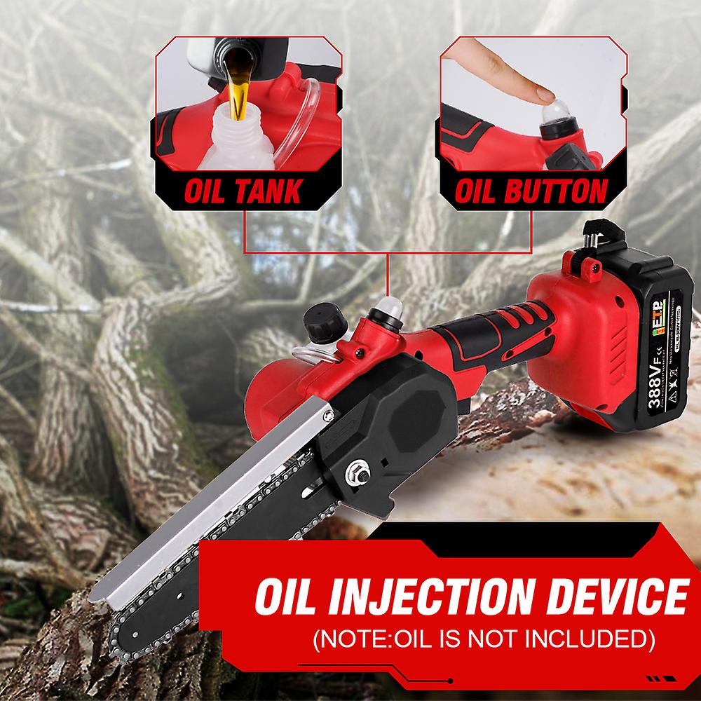 Onevan 30000rpm 6 Inch Brushless Electric Saw 3000w Cordless Garden ...