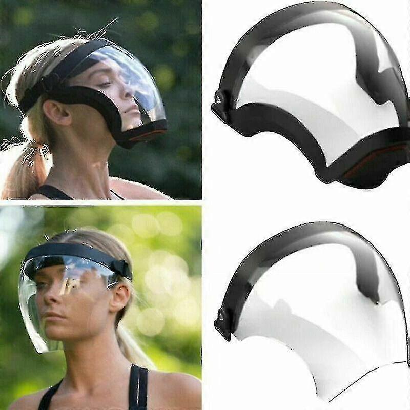 Anti-fog Full Face Shield Super Protective Head Cover Transparent ...
