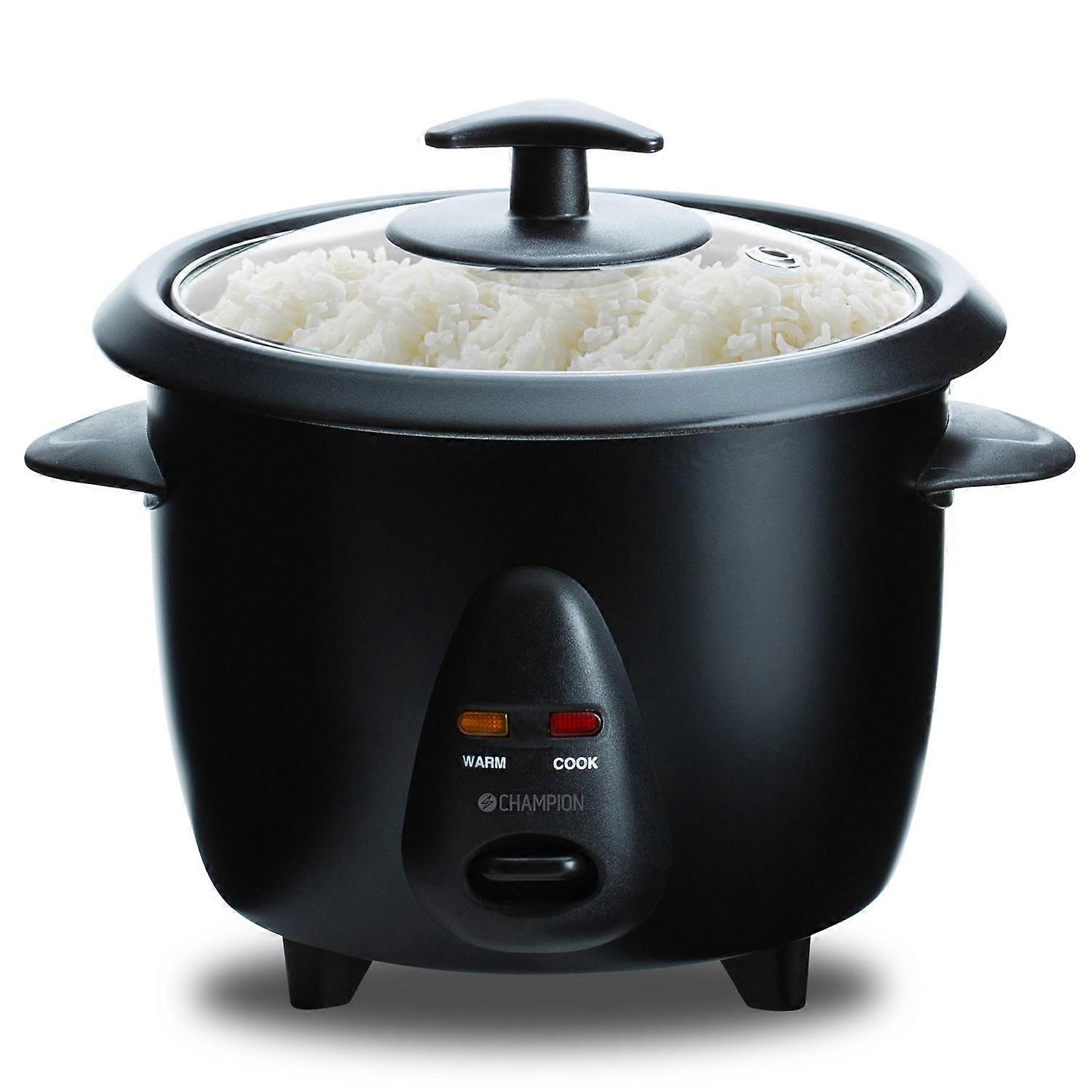 Rice Cooker Mini Ceramic 0.6L 300W RK400 Black | Fruugo UK
