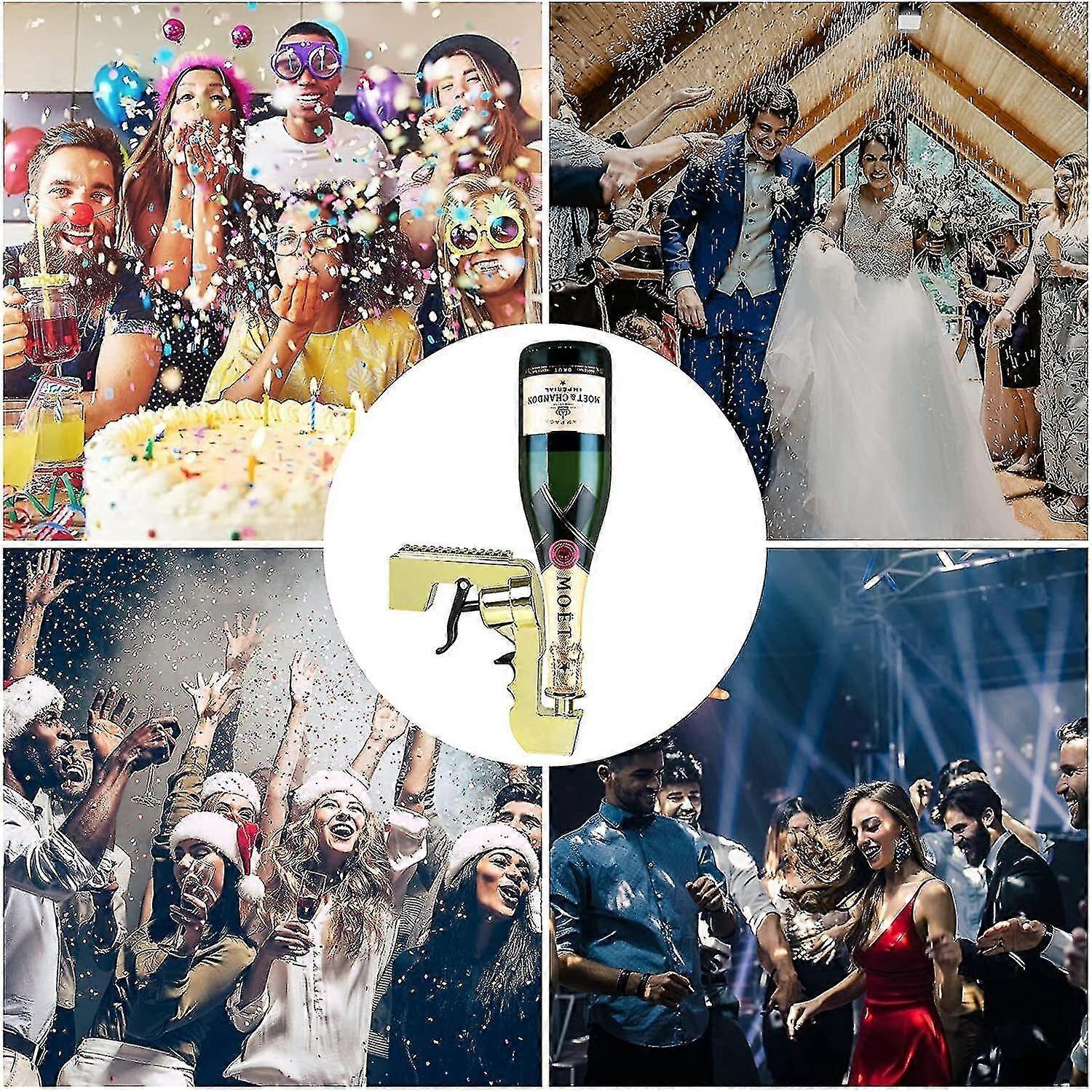 Champagne Gun Shooter, Beer Gun Shooter, Alcohol Gun Shooter Bottle ...