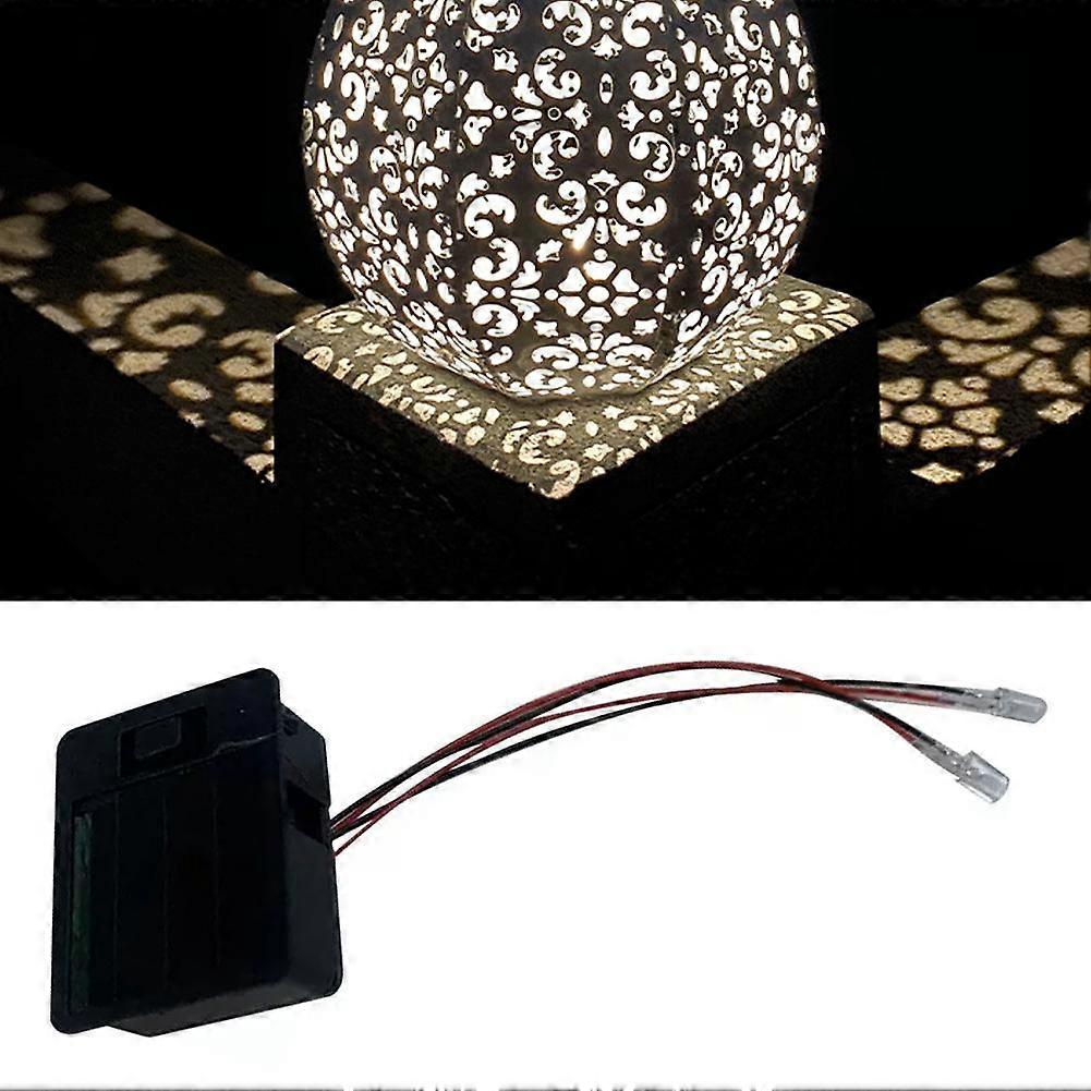 Solar Battery Box Replacement Solar Light Units with LED Warm Light ...