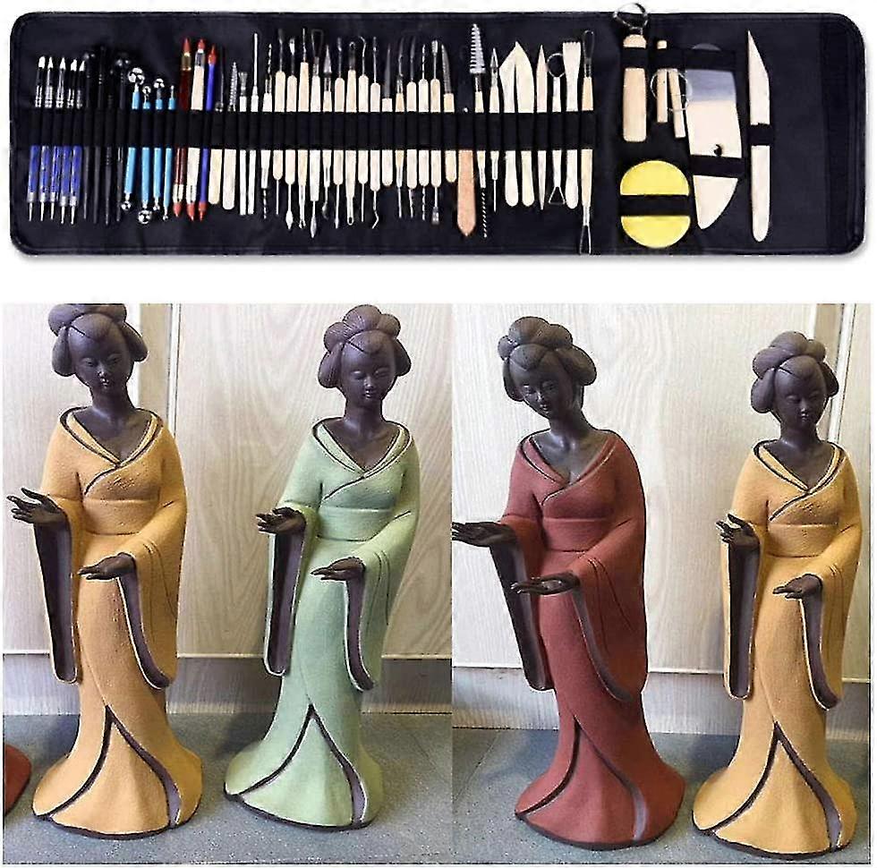 Pottery Tool Kit, Ceramic Polymer Clay, Sculpture Kit, Modeling ...
