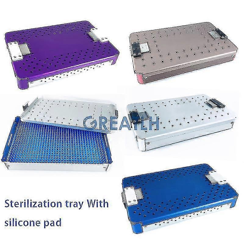 Autoclavable Tray Sterilising Box With Silicone Mat Instrument ...