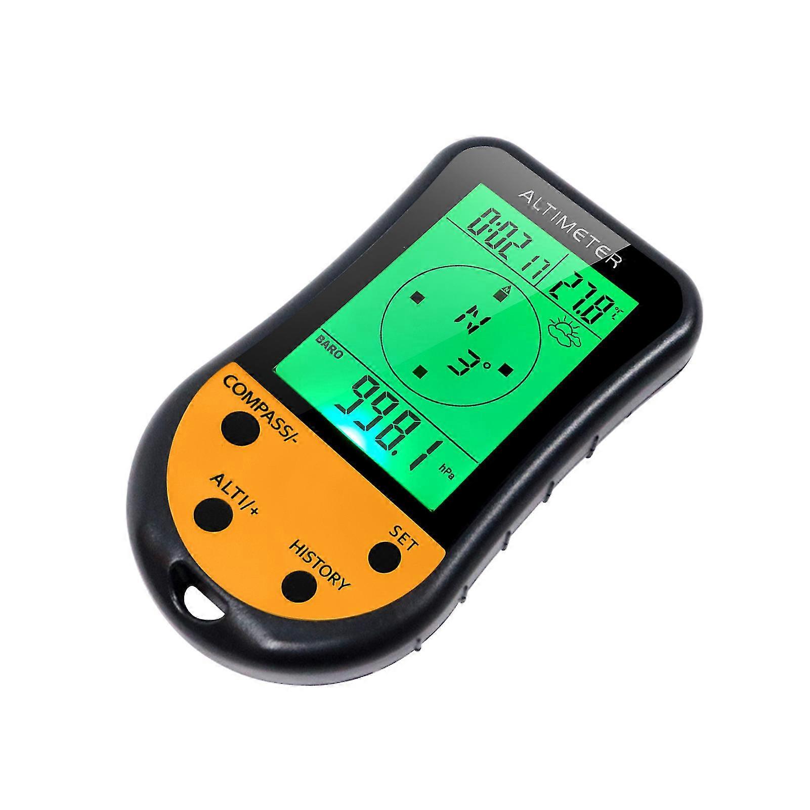 Electronic Digital Altimeter 8 In 1 Multifunction Lcd Backlight Mini ...