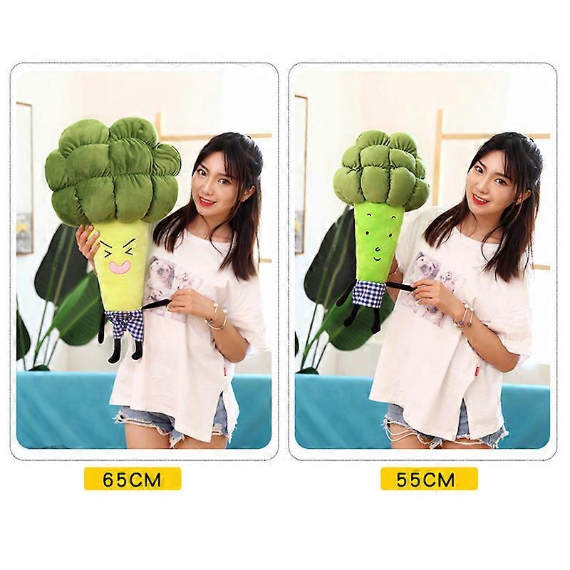 Cute Multi-functional Pillow Vegetable Broccoli Plush Toys Soft ...