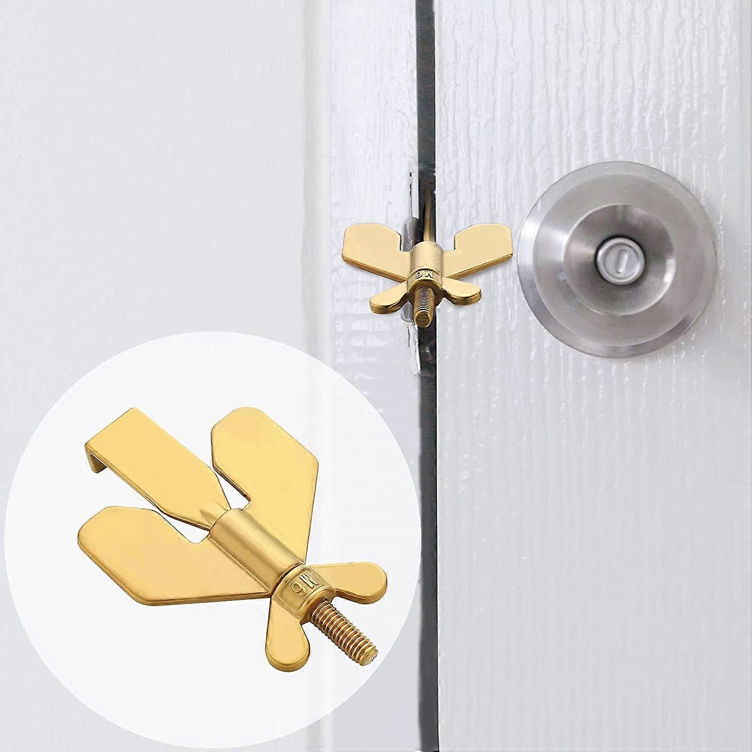 Portable Door Lock Home Security Door Locker Travel Lockdown Locks ...
