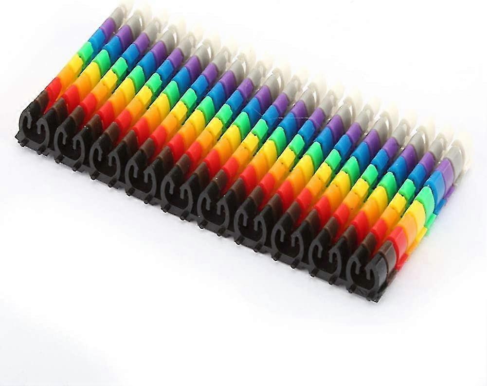Wire Number Labels, Colorful Cable Markers Number Kits, Digital Number ...