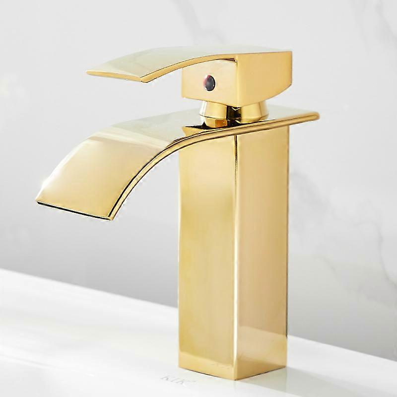 Modern Faucet for Bathroom and Kitchen, Waterfall Effect, Stainless ...