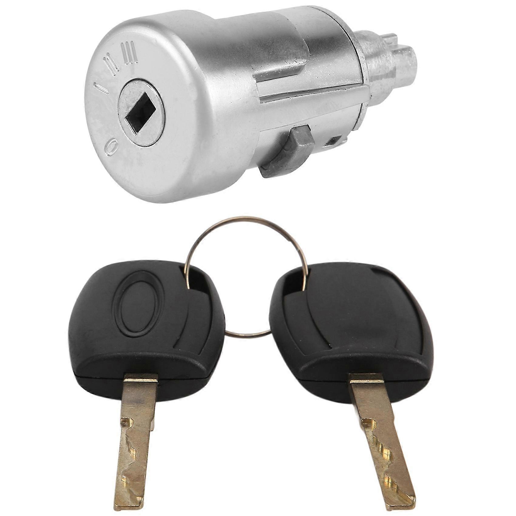 Ignition Barrel Lock Ignition Switch with 2 Keys Kits for Ford Transit ...