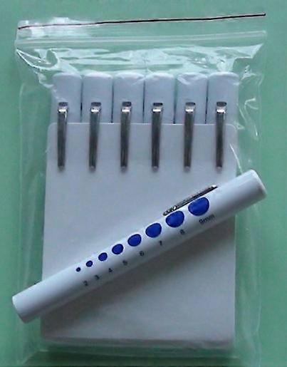 Timesco Disposable Pen Torch With Pupil Gauge, Pack of 6 | Fruugo UK