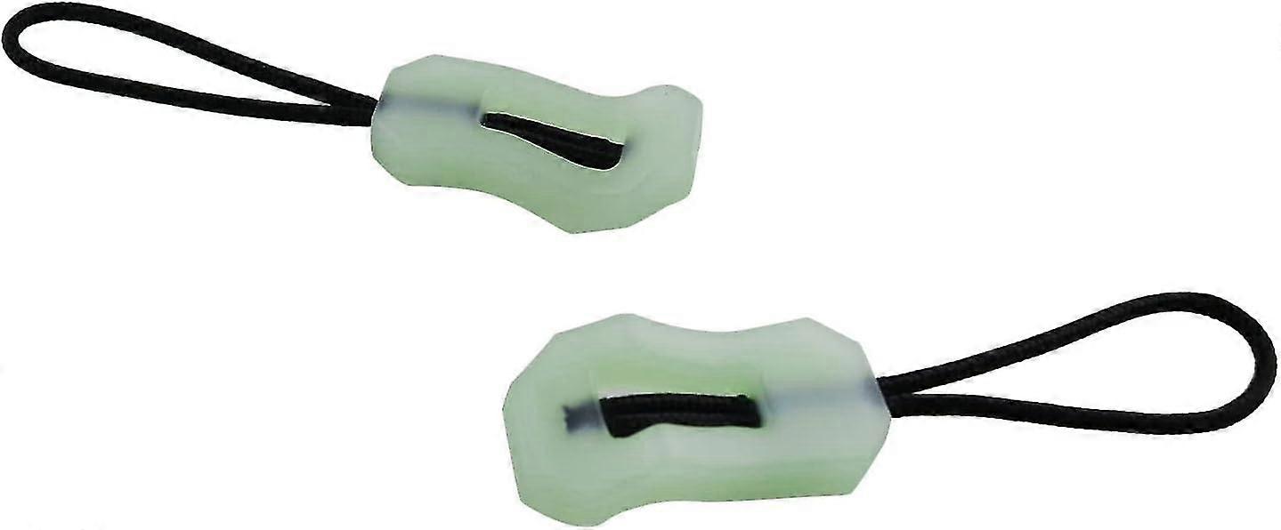 8pcs Luminous Zipper Pulls 16x78mm Glow In The Dark Night 33mm Zipper ...