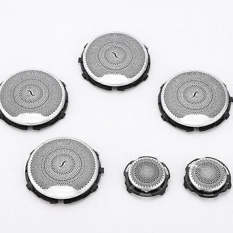 6 Car speaker Covers For Mercedes Benz GLC X253 W205 W213 E C AMG Class ...